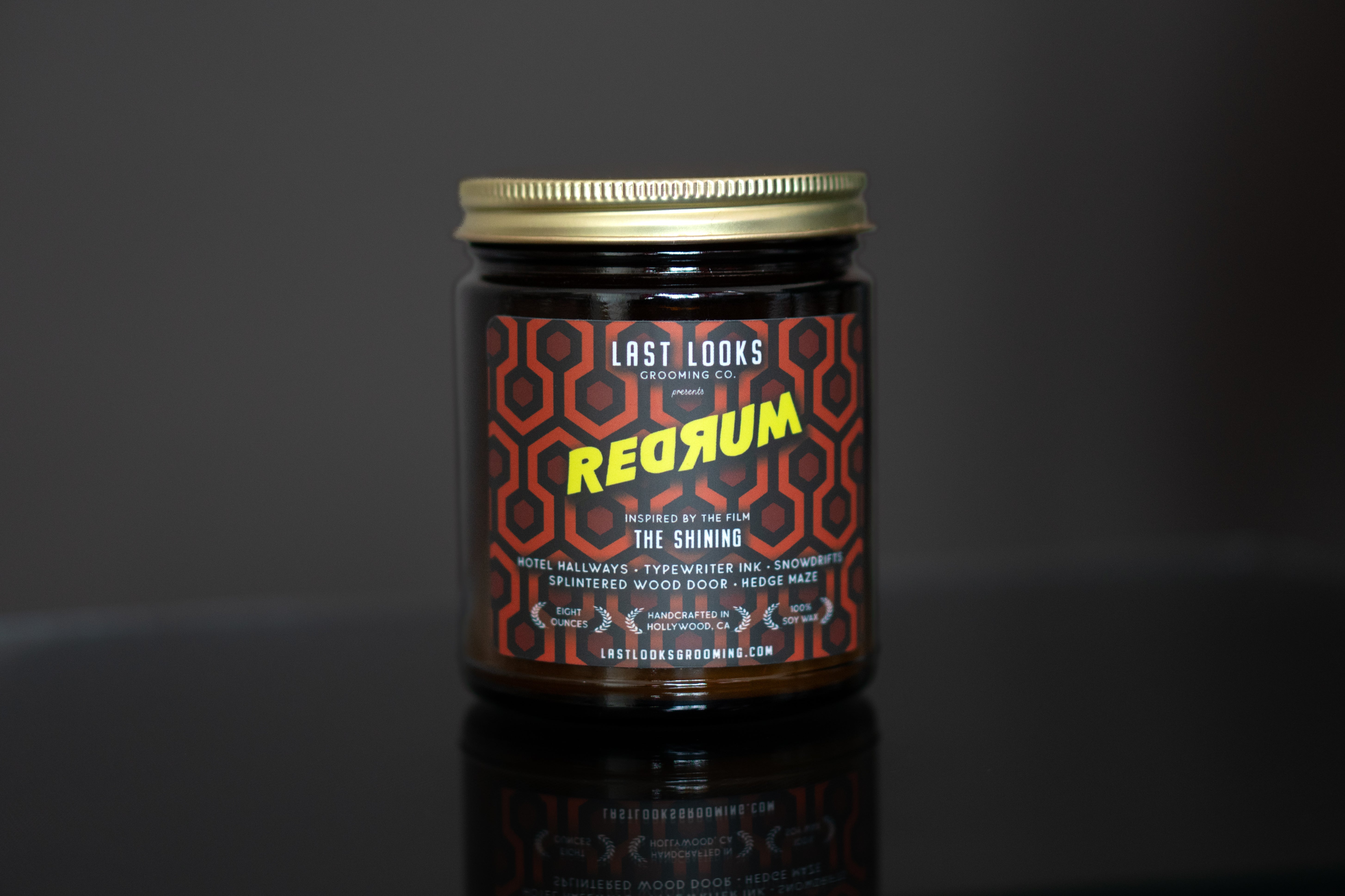 Redrum | Movie Candle Inspired by The Shining by Stanley Kubrick – Last ...