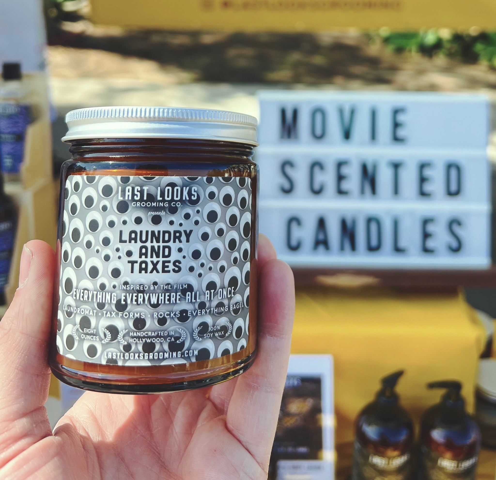 Last Looks Grooming - movie-themed candles, gifts, shampoo, beard oil